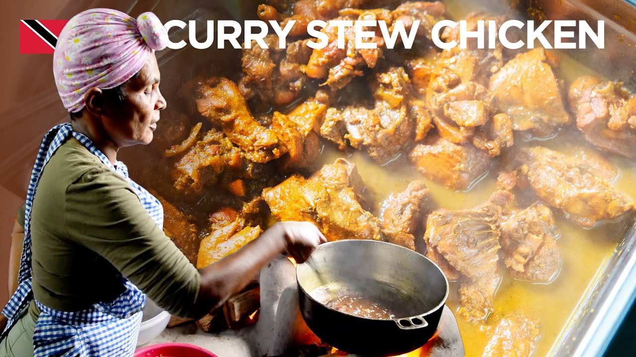 Curry Stew Chicken by Shanty in Siparia - Taste Trinbago